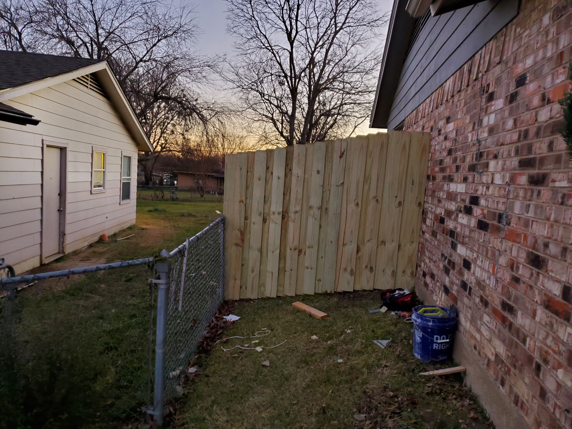 Eric's Home Renovation: Fencing Photo Gallery