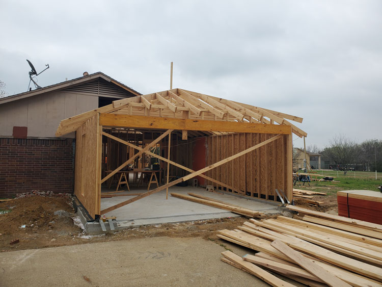 Eric's Home Renovation: New Additions & Construction Photo Gallery
